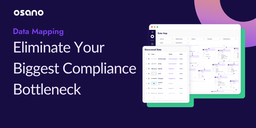 Data Mapping by Osano | Privacy Data Mapping Software | Osano